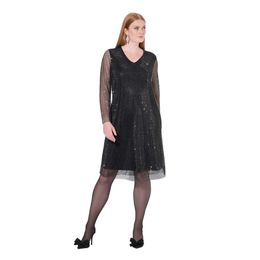 Ulla Popken Midikleid in asphaltgrau | Gr.: 54-56