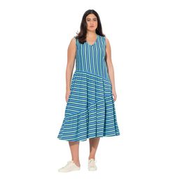 Ulla Popken Midikleid in himmelblau | Gr.: 50-52