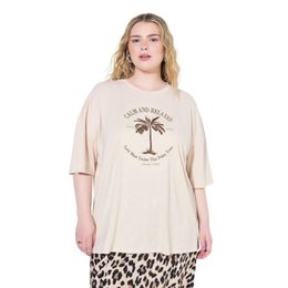 Studio Untold Shirt in beige melange | Gr.: 50-52