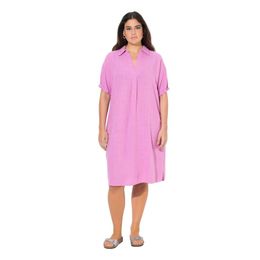 Ulla Popken Kleid in k&uuml;hles pink | Gr.: 50-52