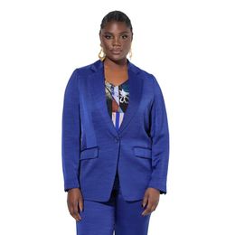 Ulla Popken Blazer in navy | Gr.: 54 - Normalgr&ouml;&szlig;e