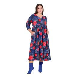 Ulla Popken Kleid in schwarz | Gr.: 58-60