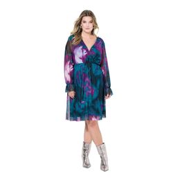 MIAMODA Kleid in dunkelpetrol | Gr.: 50