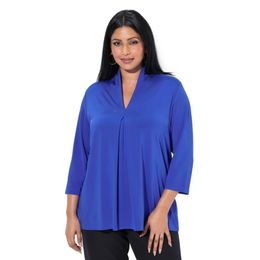 Ulla Popken Shirt in blauviolett | Gr.: 46-48