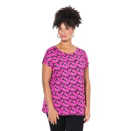 MIAMODA Shirt in hibiskuspink | Gr.: 44