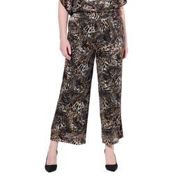 Ulla Popken Schlupfhose in schwarz | Gr.: 50-52