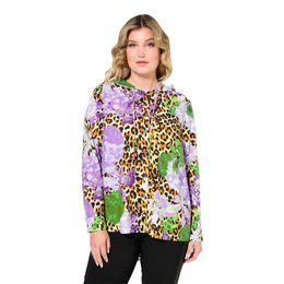 MIAMODA Bluse in fliederviolett | Gr.: 54