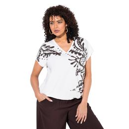 Ulla Popken Shirt in offwhite | Gr.: 62/64