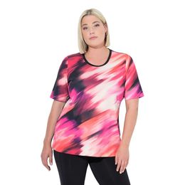 Ulla Popken Shirt in hibiskusrot | Gr.: 54-56