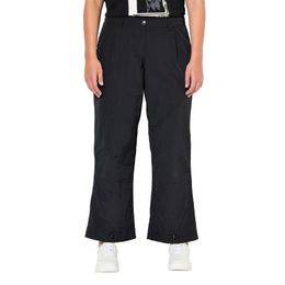 Ulla Popken Cargohose in schwarz | Gr.: 44 - Normalgr&ouml;&szlig;e