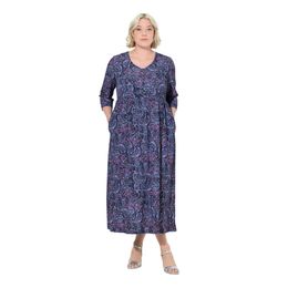 Ulla Popken Kleid in schwarz | Gr.: 62/64