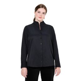 Ulla Popken Bluse in schwarz | Gr.: 62/64