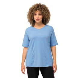 Ulla Popken Shirt in blassblau | Gr.: 58-60