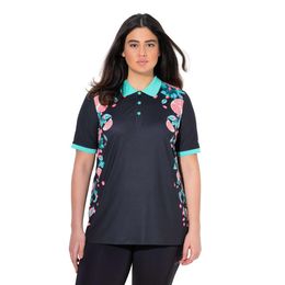 Ulla Popken Shirt in schwarz | Gr.: 50-52