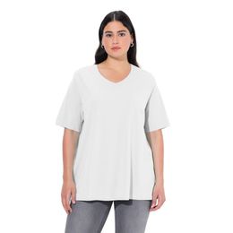 Ulla Popken Shirt in schneewei&szlig; | Gr.: 50-52