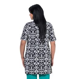 Ulla Popken Shirt in schwarz | Gr.: 50-52