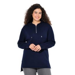 Ulla Popken Pullover in tintenblau | Gr.: 42-44