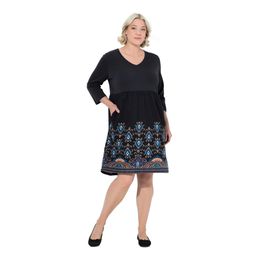 Ulla Popken Kleid in schwarz | Gr.: 54-56
