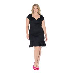 Ulla Popken Kleid in schwarz | Gr.: 54 - Normalgr&ouml;&szlig;e