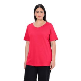 Ulla Popken Shirt in rot | Gr.: 54-56