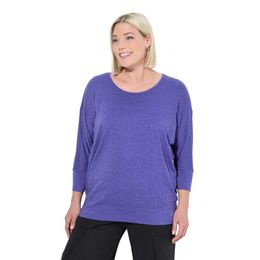 Ulla Popken Shirt in heidelbeere | Gr.: 42-44