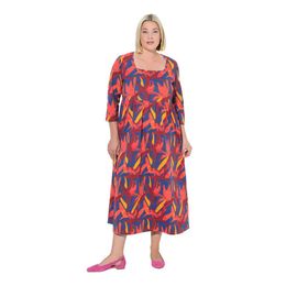 Ulla Popken Kleid in schwarz | Gr.: 62/64
