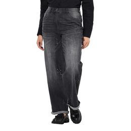 Ulla Popken Jeans in black | Gr.: 52 - Kurzgr&ouml;&szlig;e