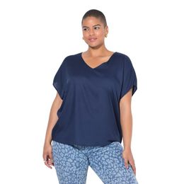 Studio Untold Bluse in dunkel blau | Gr.: 54-56