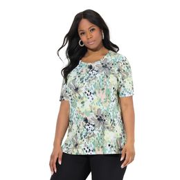Ulla Popken Shirt in gr&uuml;n | Gr.: 54-56