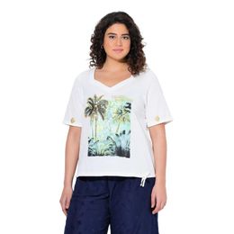 Ulla Popken Shirt in offwhite | Gr.: 58-60