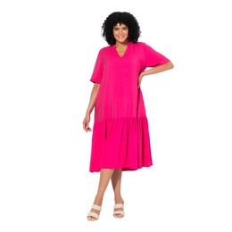 Ulla Popken Midikleid in pink | Gr.: 54-56