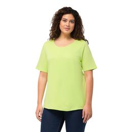 Ulla Popken Shirt in limettengr&uuml;n | Gr.: 46-48
