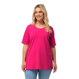 Ulla Popken Shirt in fuchsia pink | Gr.: 58-60