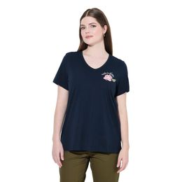 Ulla Popken Shirt in marine | Gr.: 42-44