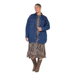 Studio Untold Hemdbluse in blue denim | Gr.: 46-48