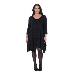Ulla Popken Kleid in schwarz | Gr.: 50-52