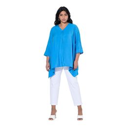 Ulla Popken Tunika in aqua | Gr.: 50-52