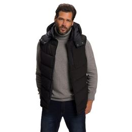 JP1880 Steppweste in schwarz | Gr.: 7XL