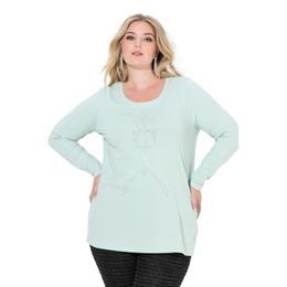 MIAMODA Shirt in helles jadegr&uuml;n | Gr.: 56