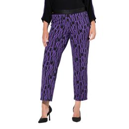 Ulla Popken Schlupfhose in lila | Gr.: 46-48