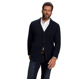 JP1880 Strickjacke in dunkel marine | Gr.: 7XL