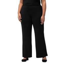 Ulla Popken Schlupfhose in schwarz | Gr.: 66-68