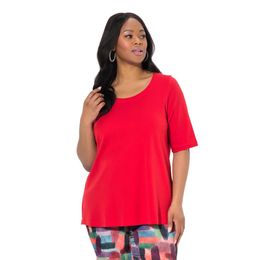 Ulla Popken Shirt in salsa | Gr.: 58-60