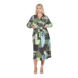 Ulla Popken Kleid in t&uuml;rkis | Gr.: 54-56