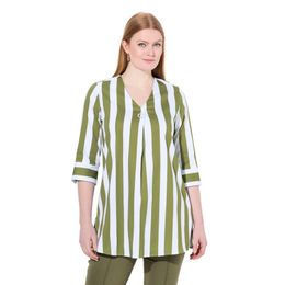 Ulla Popken Tunika in avocado gr&uuml;n | Gr.: 42-44