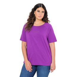 Ulla Popken Shirt in lila | Gr.: 54-56