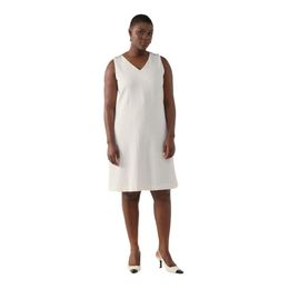 Ulla Popken Midikleid in offwhite | Gr.: 42-44