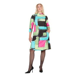Ulla Popken Jerseykleid in graphitgrau | Gr.: 50-52