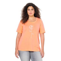 Ulla Popken Shirt in koralle | Gr.: 46-48