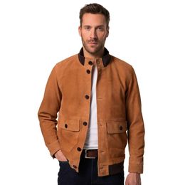JP1880 Lederjacke in tabakbraun | Gr.: 4XL